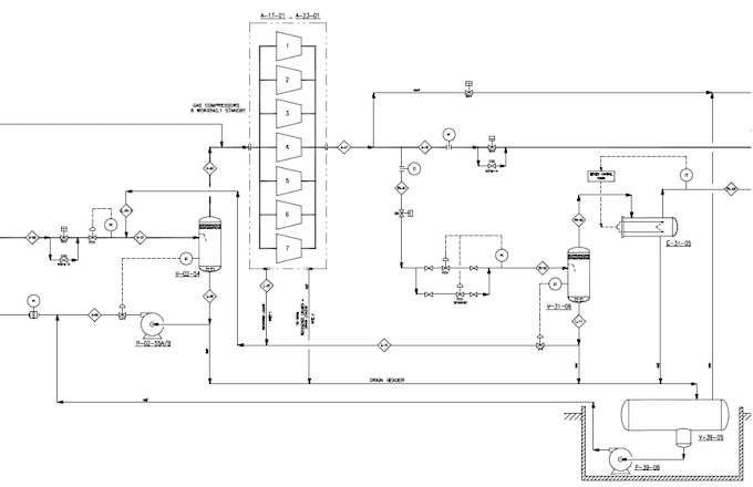 Prepare autocad drawing like pfds, pids and block flow diagrams by ...