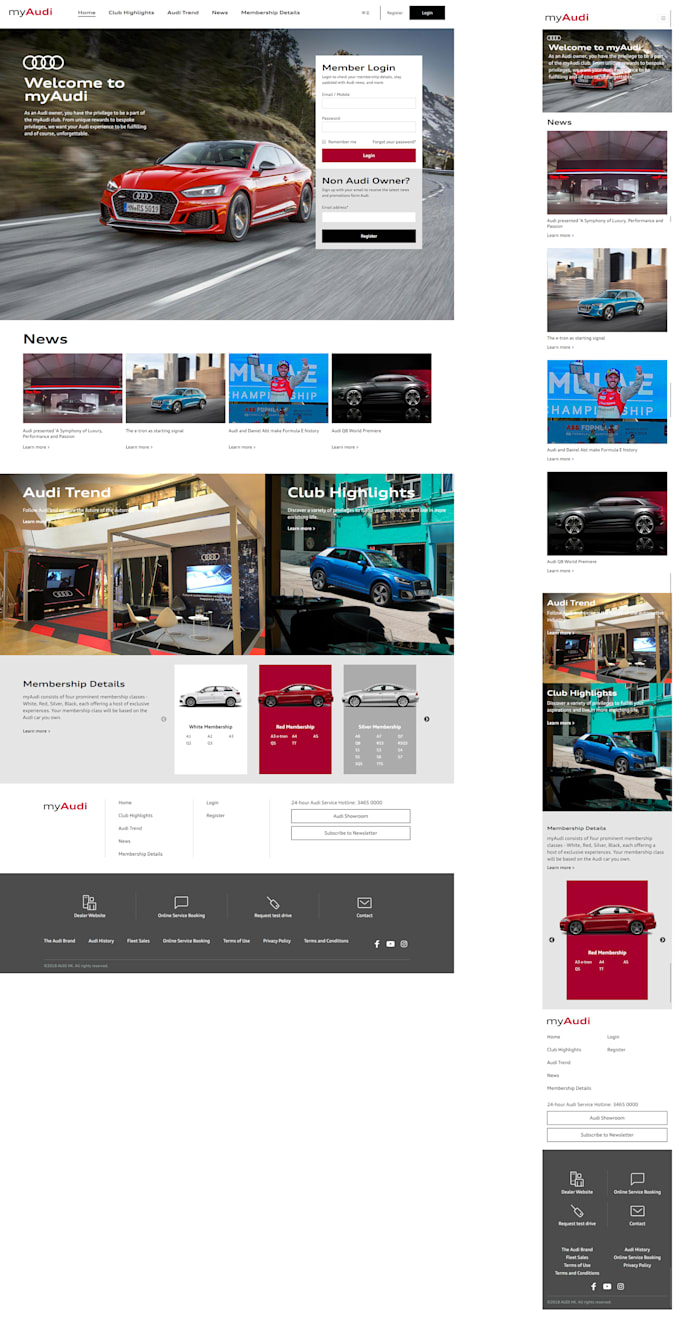 Create a responsive website using html css bootstrap jquery by Axellmalinao | Fiverr