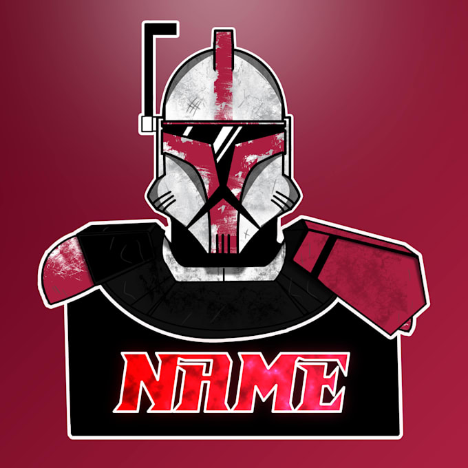 Make you clone trooper mascot logo by Liad_rahum | Fiverr
