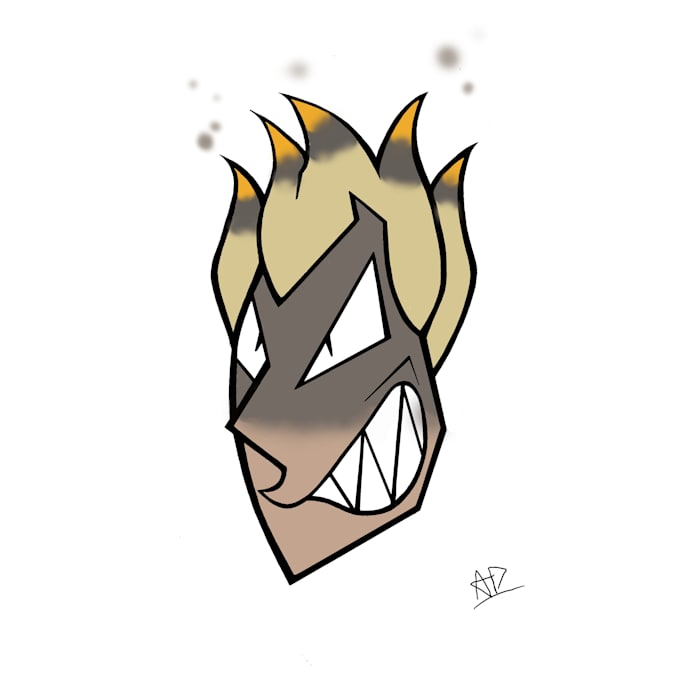 Create an artwork of a well known character by Ashthecanadian | Fiverr