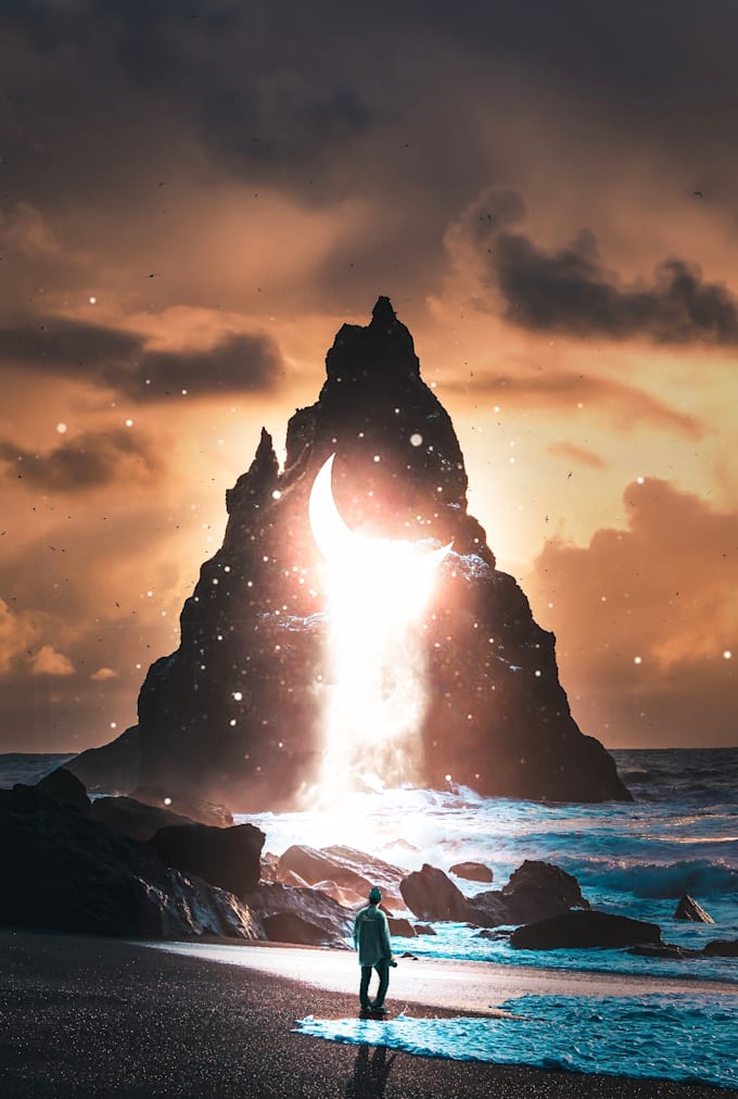 Create professional beautiful photoshop manipulation by Rawdzn | Fiverr