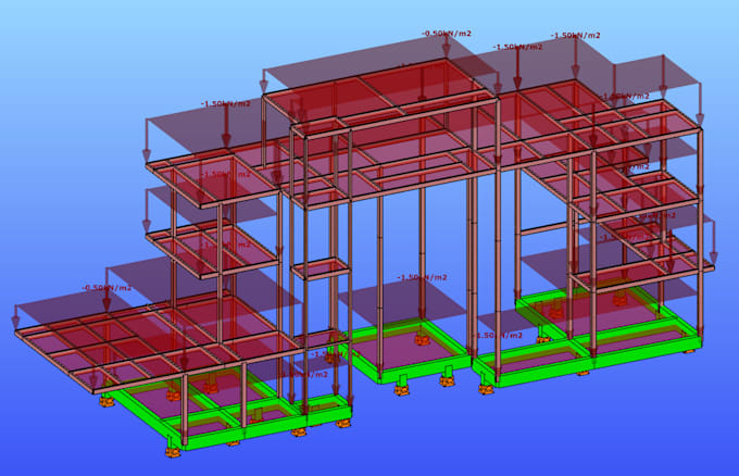 Design steel and rc structure and can provide drawing by Thayakan | Fiverr