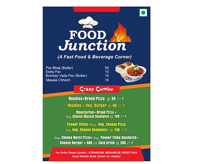 Create unique perfect business menu high resolution design by Rk9019 ...