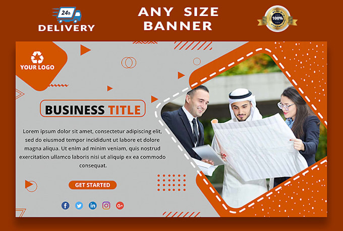 Design awesome banner for you within 12 hours by Jahanety | Fiverr