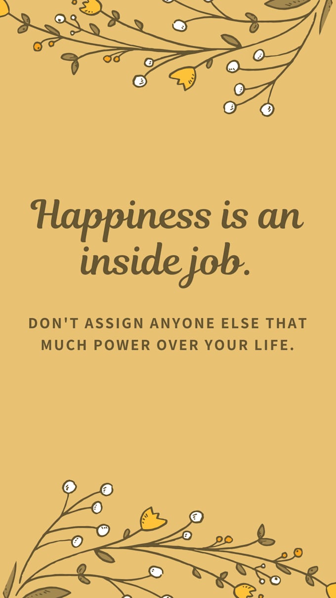 Create quotes wallpaper for phone by Ainisya | Fiverr