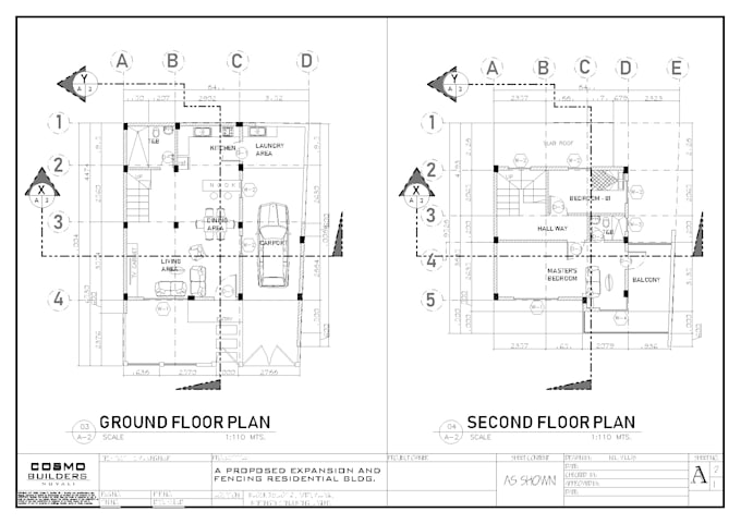 Create detailed complete set of plan for building permit by Nikkovillas ...