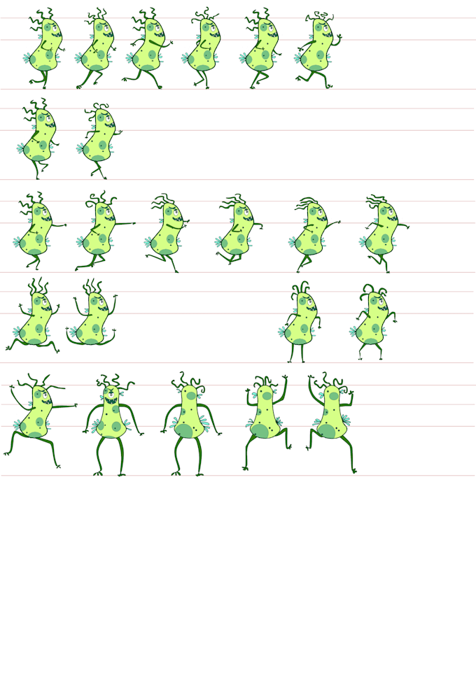 Create a 2d sprite characters and creatures for games by Aamiramullaart ...