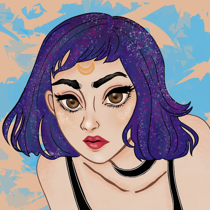 Design your individual character by Ananasgonzales | Fiverr