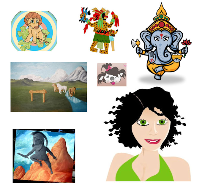 Illustrate a unique cartoon of any creature by Akuaku | Fiverr