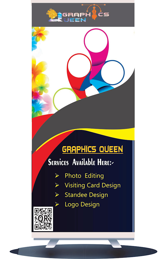 Design beautiful and eye catching standee for you by Graphicss_queen ...