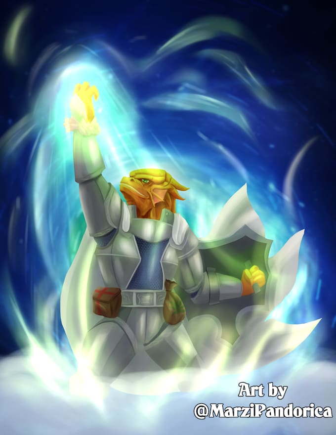 Create a fullbody and fully rendered character by Marzipandorica | Fiverr