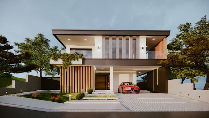 Create 3d modeling, 3d rendering architecture projects by Architectjanzen | Fiverr