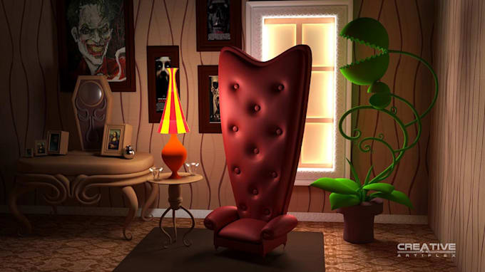 Creates very professional 3d design by Creativeartifle | Fiverr