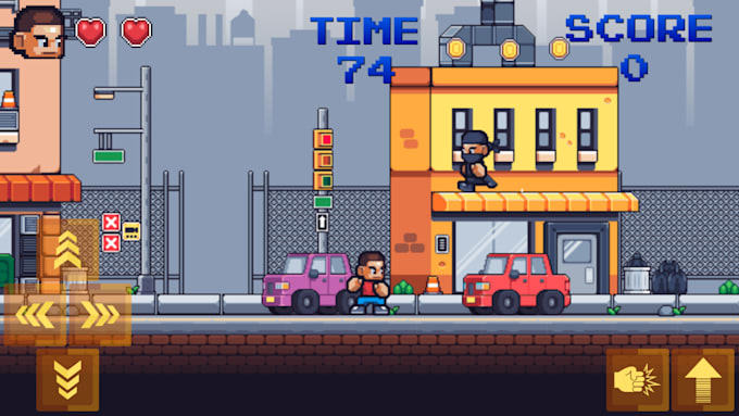 Do game development of action mobile game in unity by Netgen66 | Fiverr