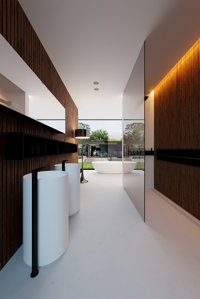 Design and render your interior or exterior scene by Eliatec3d | Fiverr