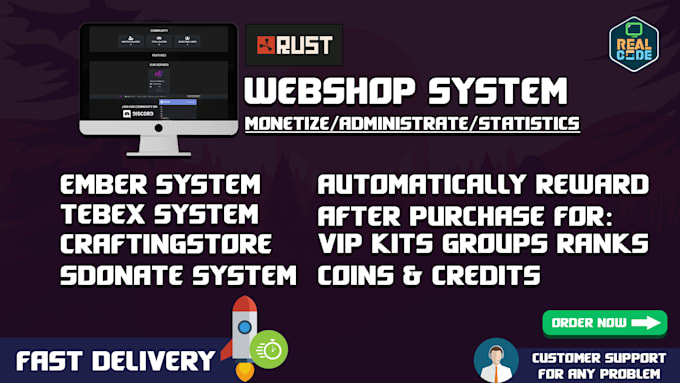 Install and configure your rust server with any plugin by Realcode20 ... Install and configure your rust server with any plugin by Realcode20 ...