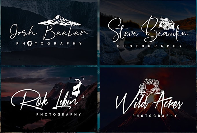 Design unique photography logo, watermark, or signature by Mark ...