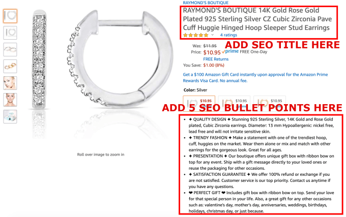 Write organic seo amazon product listing and description by Amazonray ... Write organic seo amazon product listing and description by Amazonray ...