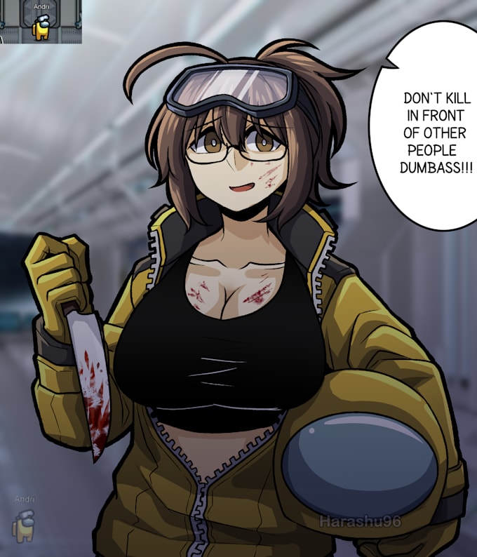 Draw Sfw Or Nfsw Anime Manga Artstyle By Ardhanalter Fiverr