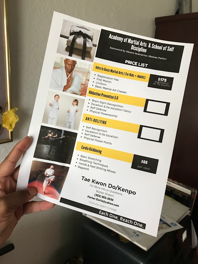 Design flyers for your start up business by Parkerprod | Fiverr