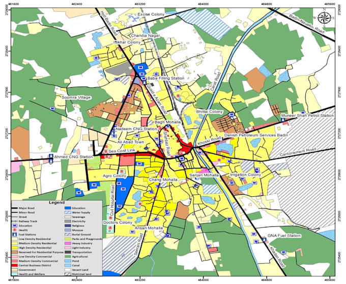 Create Gis Vector Raster Maps And Geospatial Database By Sharyarbrohi