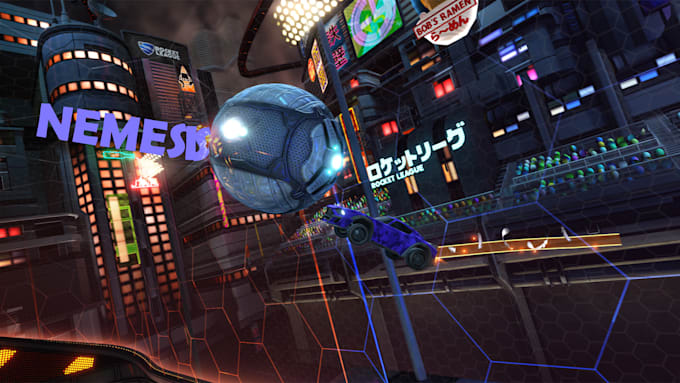 Make a rocket league thumbnail for youtube by Thesaltedpeanut | Fiverr