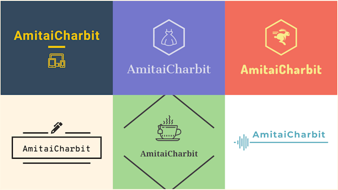 The perfect logo for you by Amitaicharbit | Fiverr