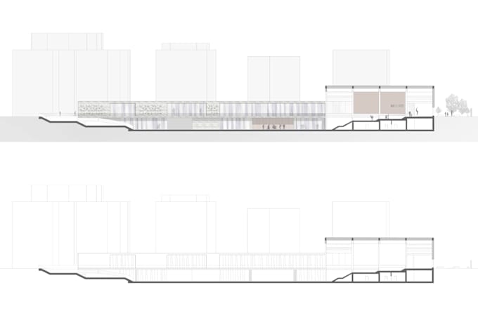 Photoshop your architecture plans, sections, facades by Render3d_design ...