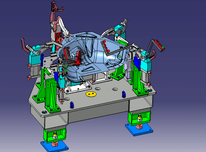 Draw 2d and 3d part drawing and assembly by Fast07 | Fiverr