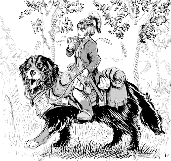 Draw your rpg character by Fukamihb | Fiverr