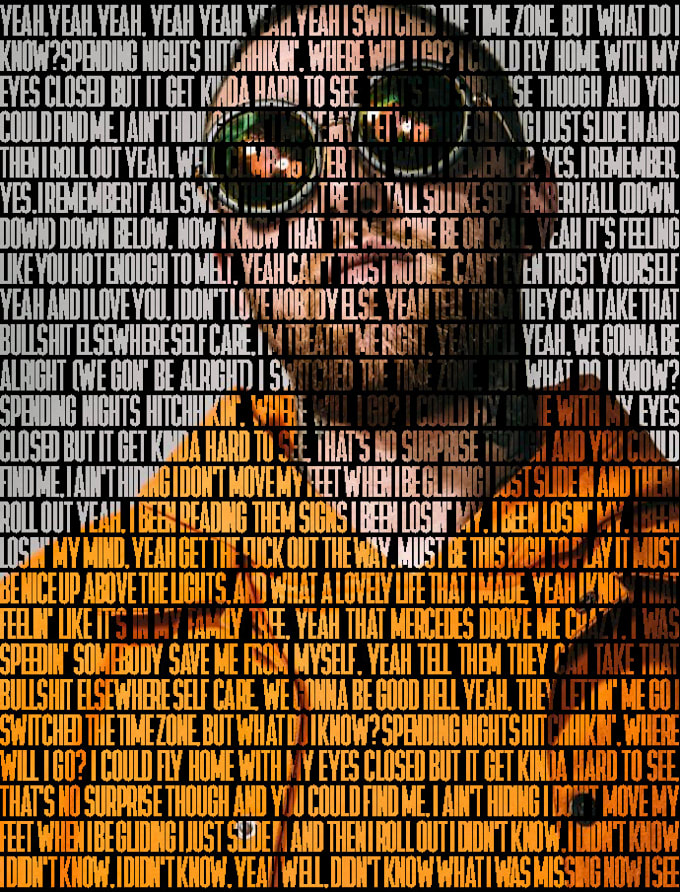 Design custom lyrical art of your favourite artist by Liquid_passion ...