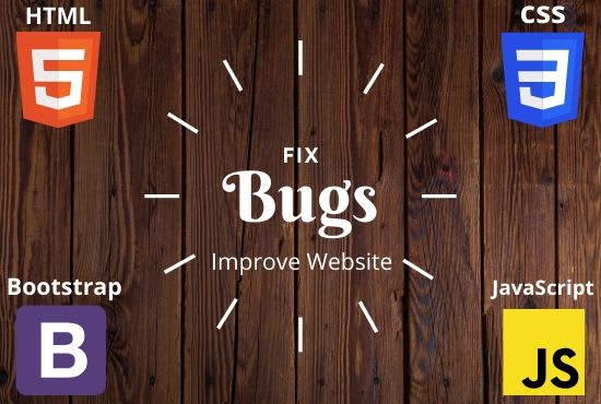 Fix html css bugs in a professional and quick way by Umairaslam125 | Fiverr