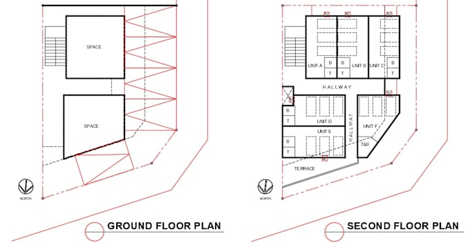 Plan and design your space requirements in 2d cad by Ardey925 | Fiverr