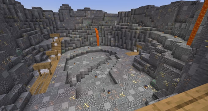 Create a minecraft spawn building or arena by Zachfan | Fiverr