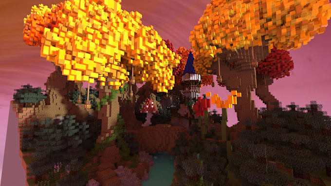 Deliver exceptionally high quality minecraft builds by Glaridon | Fiverr