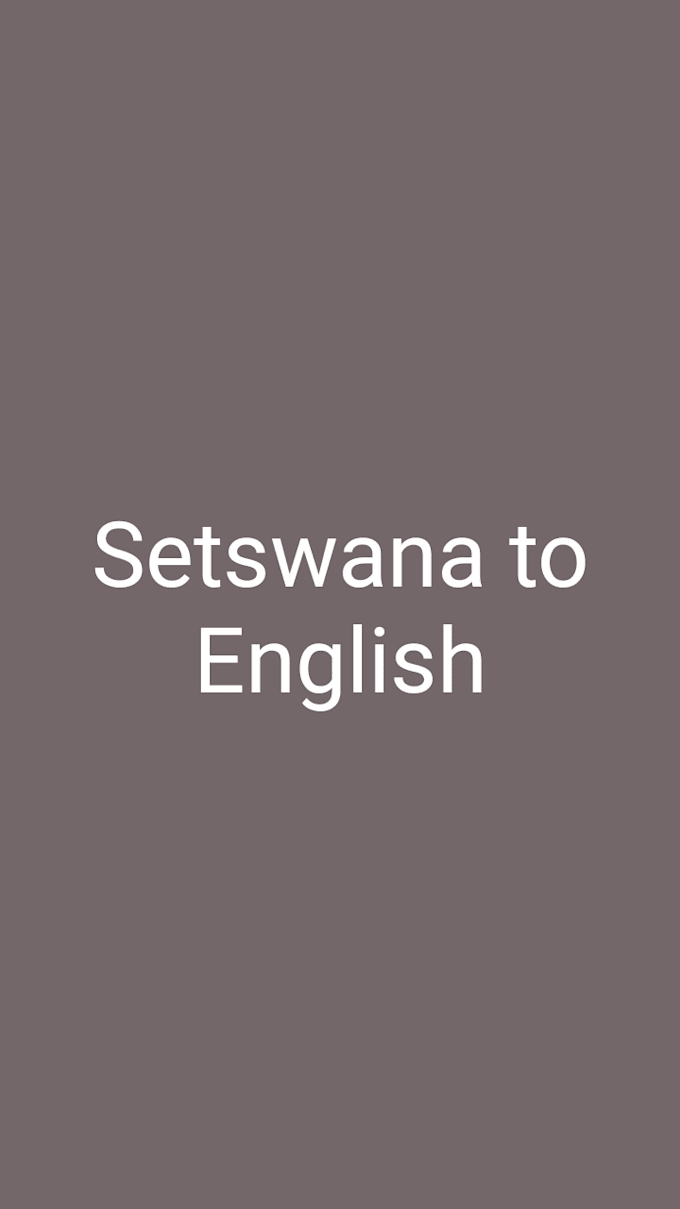 Translate english to setswana and vice versa by Abaleng23 | Fiverr