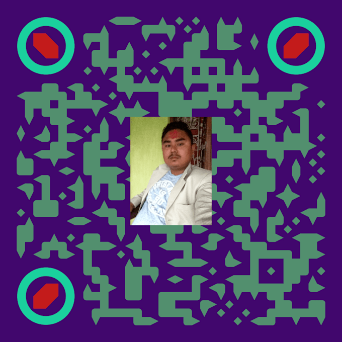 Create for you unique elegant attractive qr code design by Tamangsaroj ...