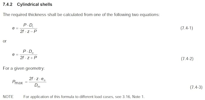 Perform ped calculation of pressure vessels by Stemengineering | Fiverr