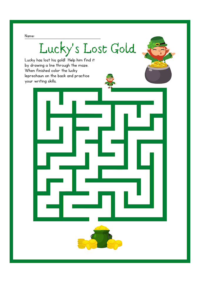 Design custom worksheets and activity sheets by Anzatariqejaz | Fiverr