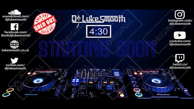 Make intro outro overlays for live stream by Ajk0007 | Fiverr