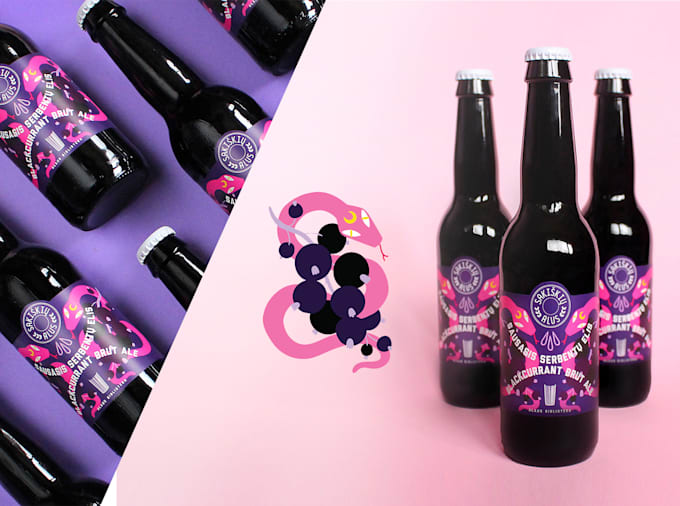 Create illustrated packaging design for you by Tekleula | Fiverr