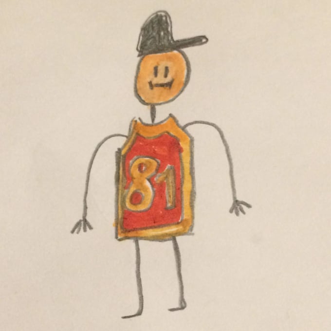 Draw a semi professional stick man by Ismartegg | Fiverr