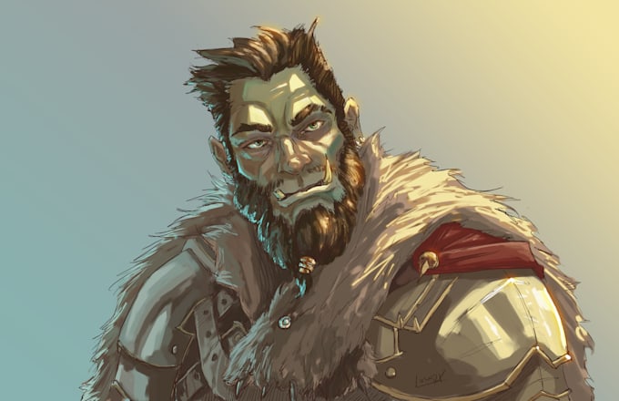 Draw your rpg character by Elowry | Fiverr