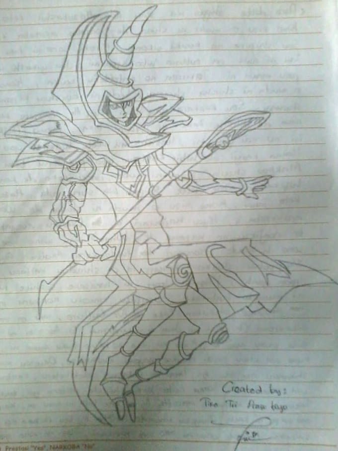 Draw your favorite character by Tikooptimus | Fiverr