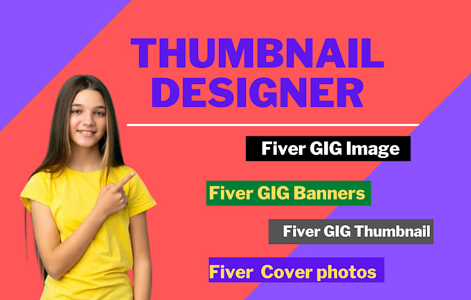 Create your fiverr gig images, cover photos, banners, and thumbnails by ...