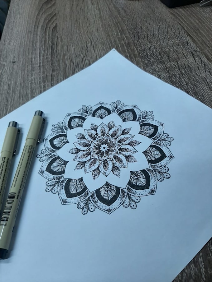 Create a custom dotwork style for tattoo design by Pokeman_ | Fiverr