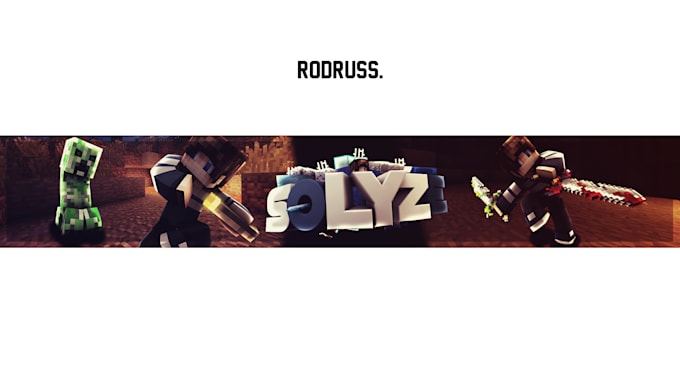 Make you a clean minecraft banner by Rodruss | Fiverr