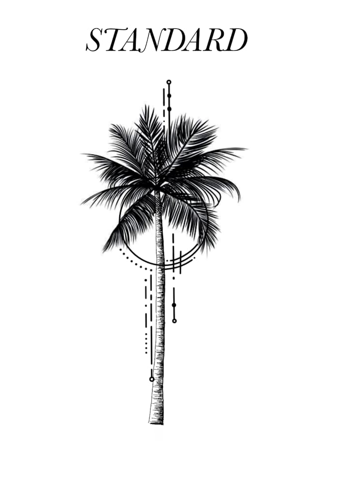 Create a geometric fine line tattoo design for you by Scriptura_ttt ...