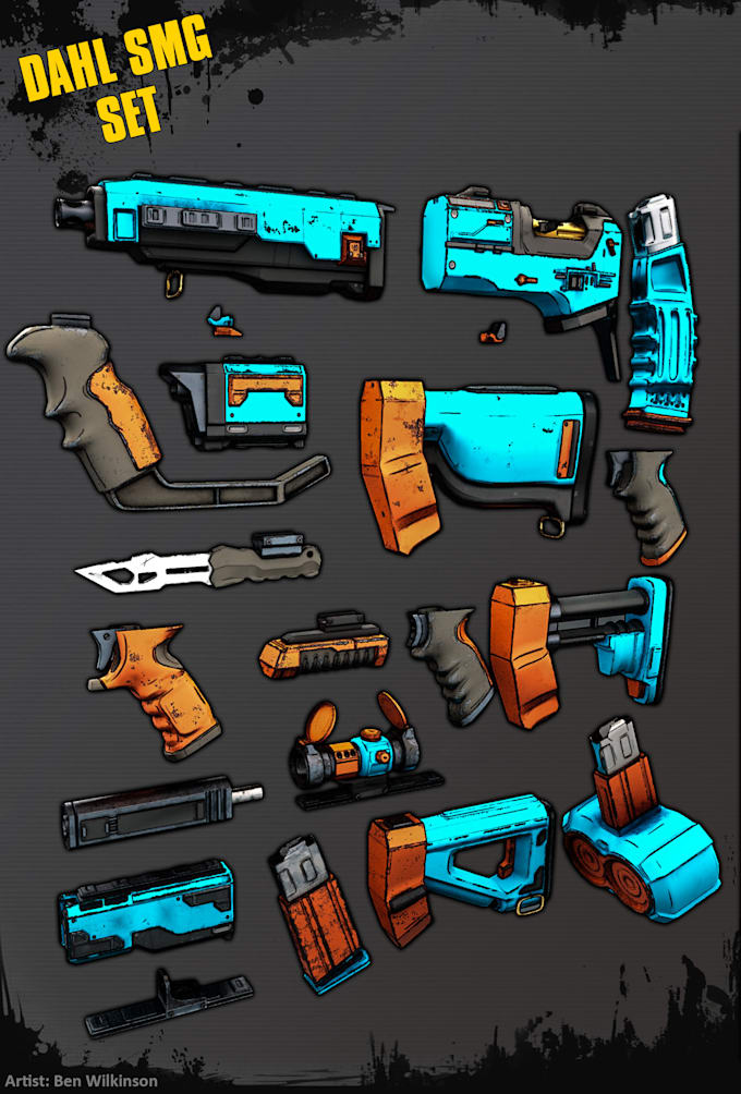 Create a game ready pbr model by Ben_17 | Fiverr