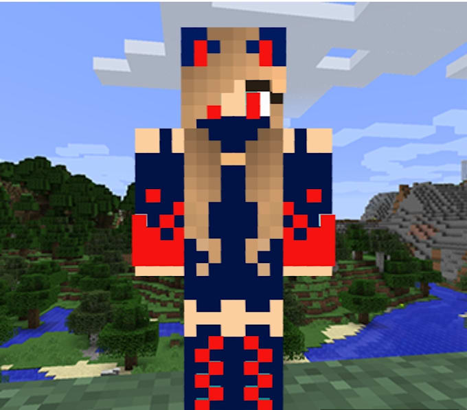 Make a coustom high quality minecraft skin by Theartbuilder | Fiverr
